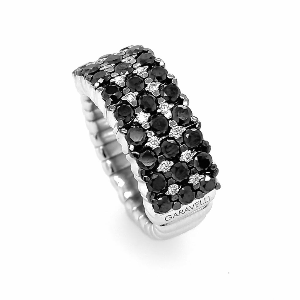 Abracadabra Diamond Stretchy Ring – Garavelli®1920 Design Italy